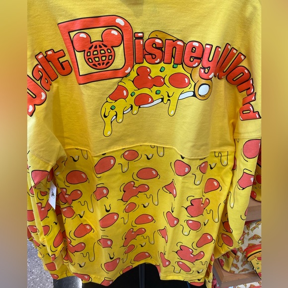 Disney | Tops | Disney Eats Pizza Spirit Jersey Wdw 224 Adult Size Medium Bnwt | Poshmark